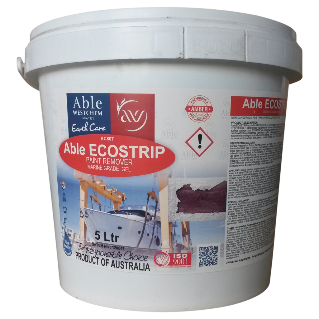 Able Ecostrip Paint Remover | Marine Grade Gel | Westchem