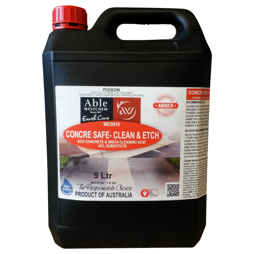 Concresafe Clean & Etch | Construction Surface Cleaner | Westchem