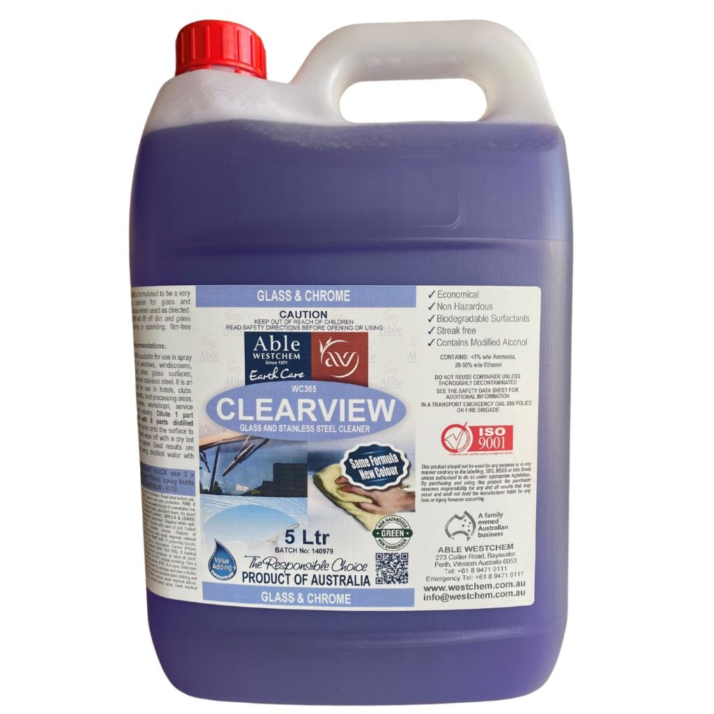 Clearview – Glass Cleaner Concentrate - Able Westchem