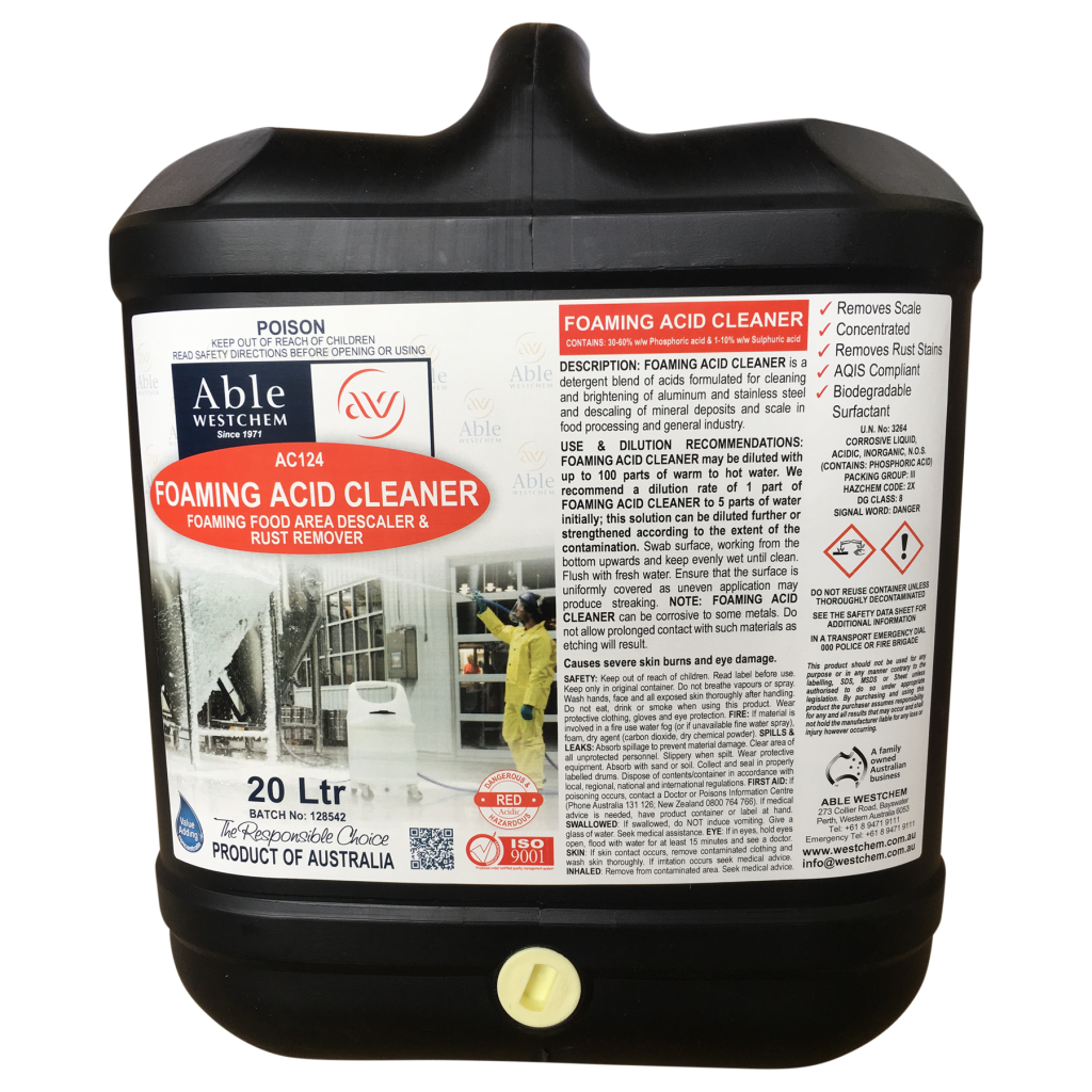Foaming Acid Cleaner | Brewing Equipment Cleaner | Westchem