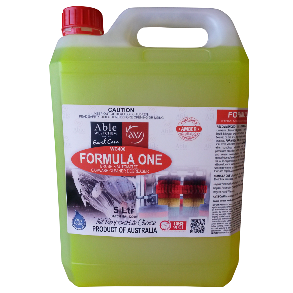 Formula One Presoak | Car Wash Solution | Westchem