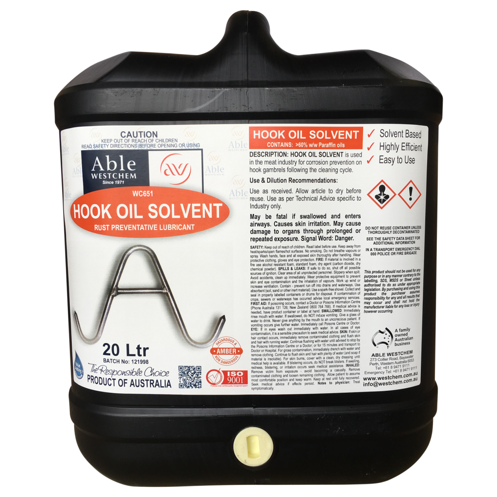 Hook Oil | Lubricant for Industrial Hooks
