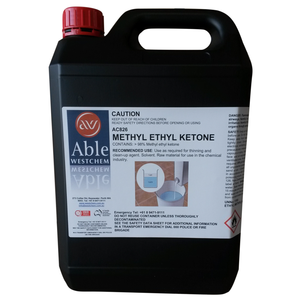 Methyl Ethyl Ketone | Workshop Chemicals | Westchem