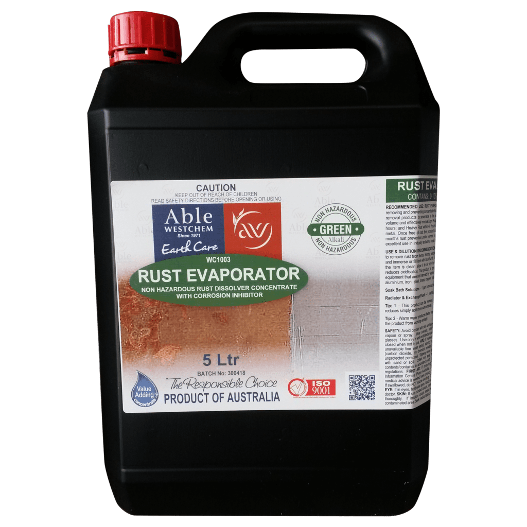 Rust Evaporator | Workshop Chemicals | Westchem