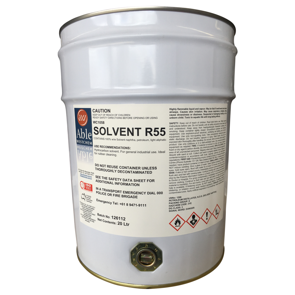 Able Solvent R55 | Industrial Solvent Cleaner | Westchem