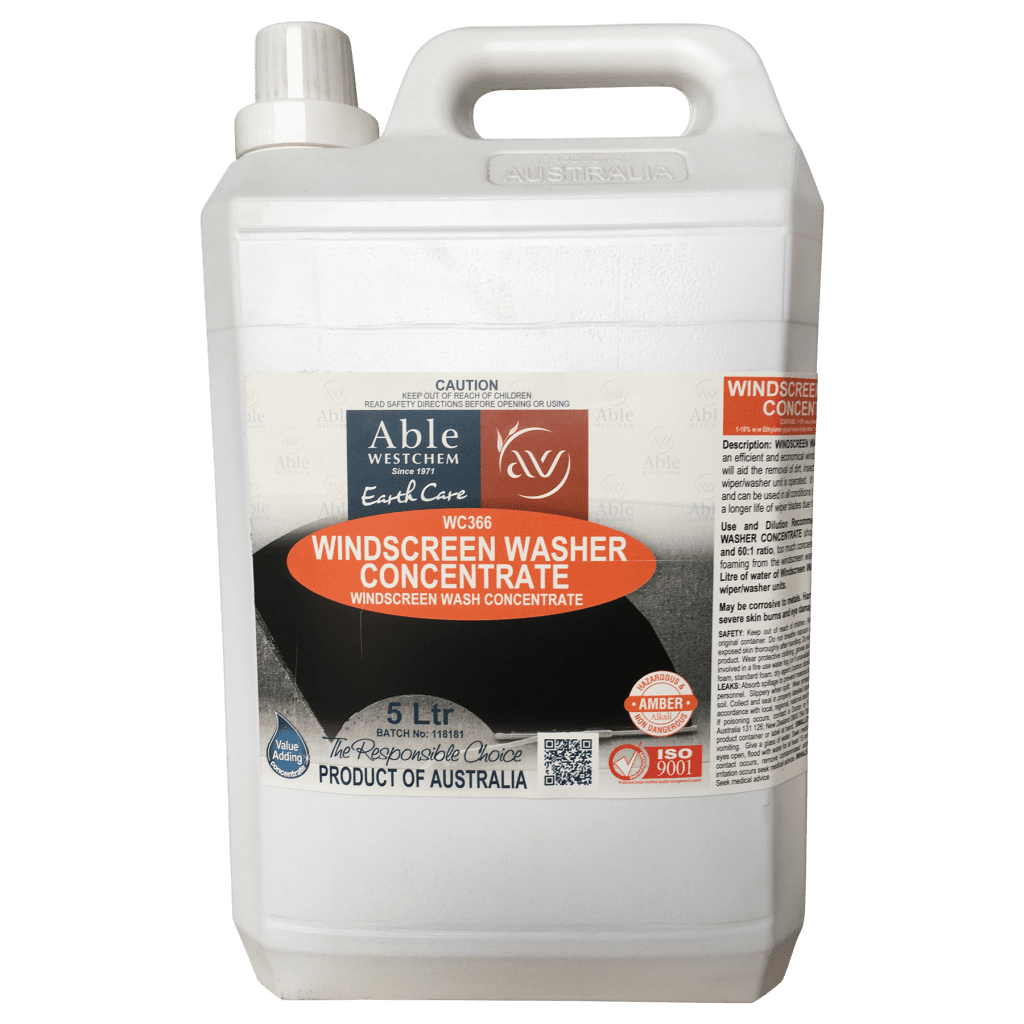 Windscreen Washer Concentrate | Crystal Clear Vision | Westchem